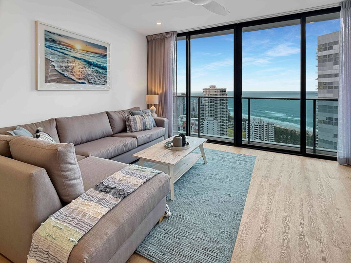 Luxe Oracle Tower 2 Ocean View Lvl 29 Pool Parking - Gold Coast