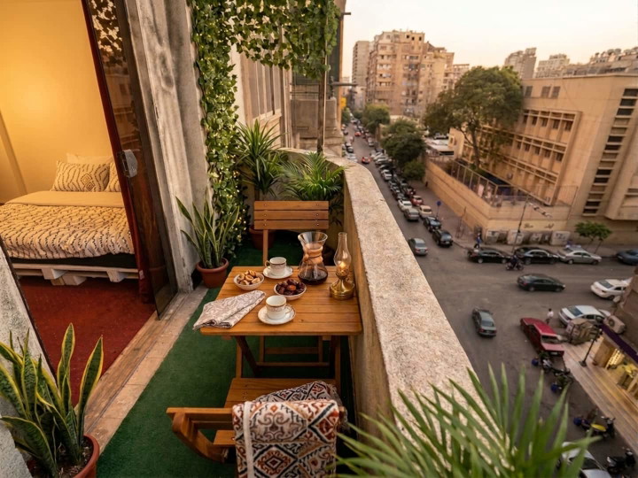 Sunny Apt With 2 Balconies | Downtown Cairo #4 - Cairo