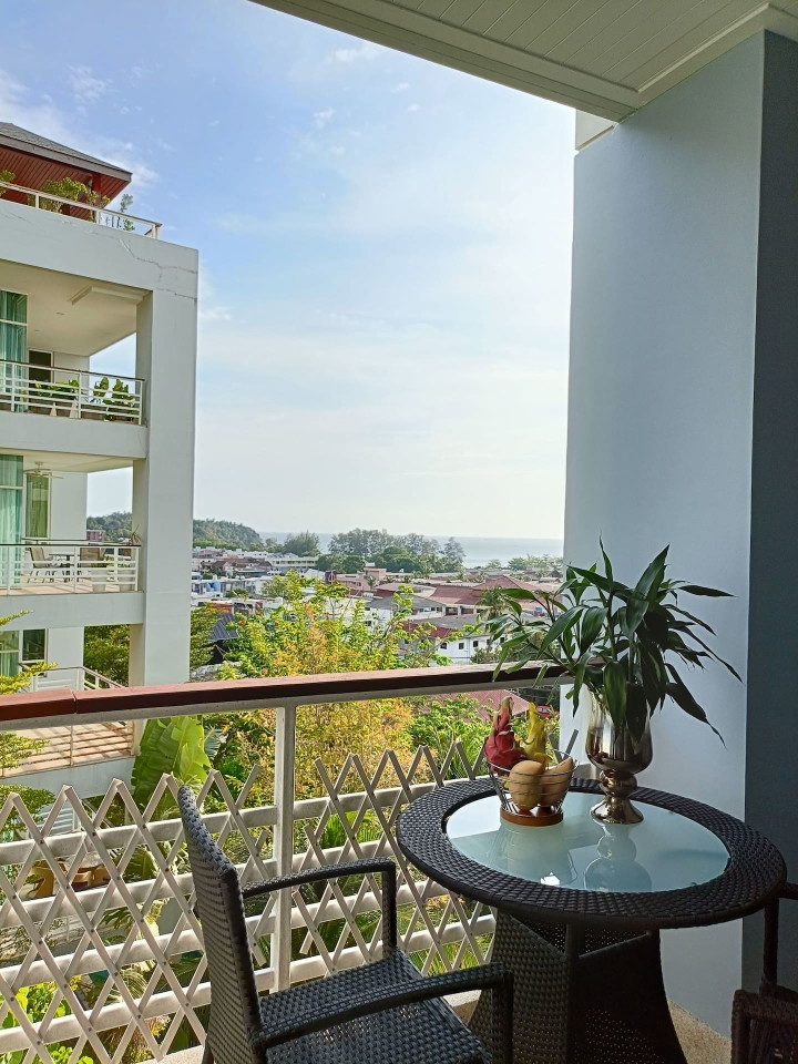 Sea View Karon Beach 400m Walk 51sqm Large Studio - Karon Beach