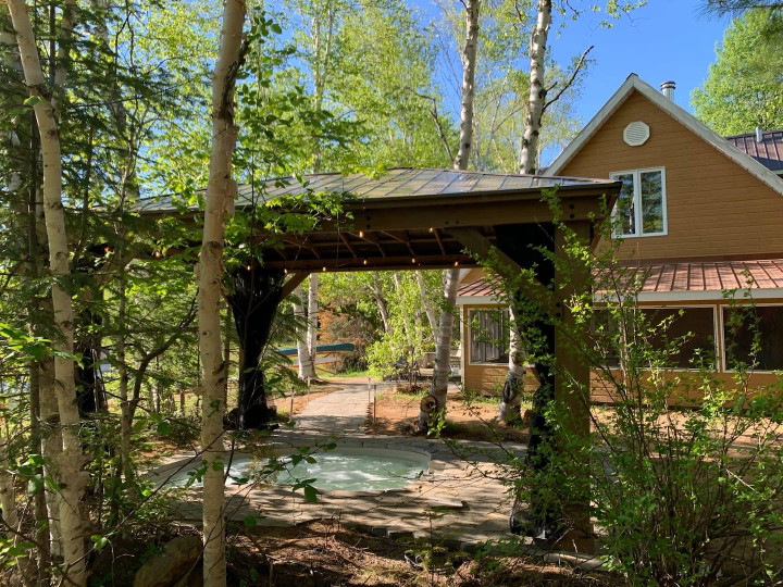 Chalet/spa L'oasis Avec Plage Privée, Bord Du Lac! - Quebec