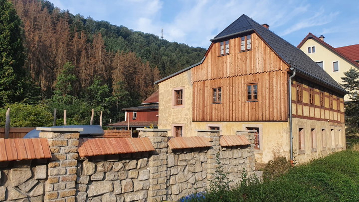 House Amalie With Large Garden On Lachsbach - Sächsische Schweiz-Osterzgebirge