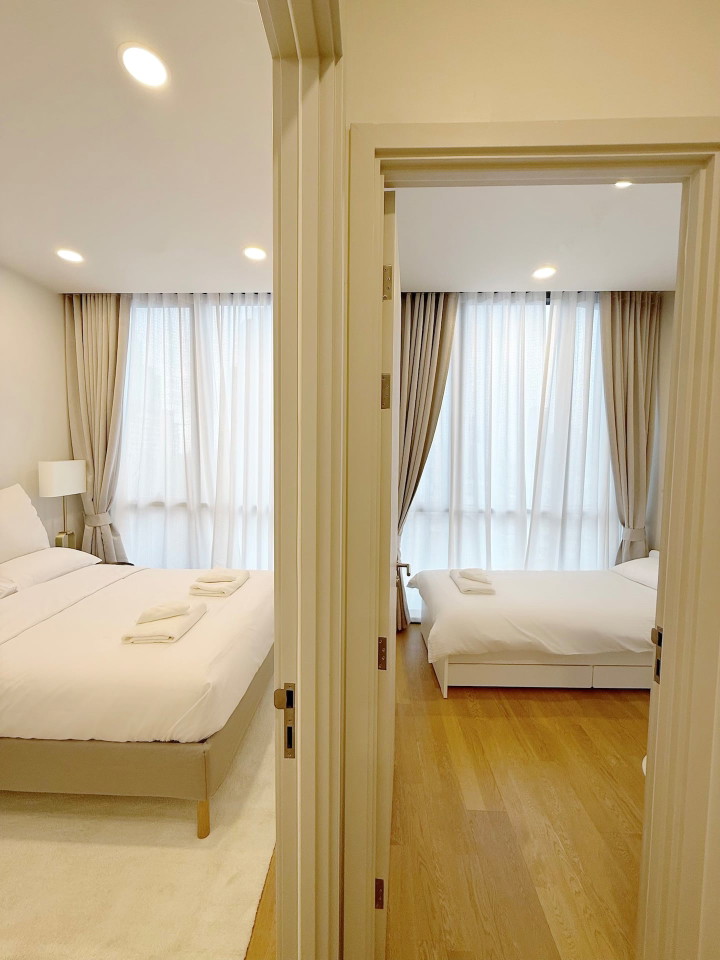 Modern 2br | Paragon Area | Fast Wifi & Workspace - Bangkok