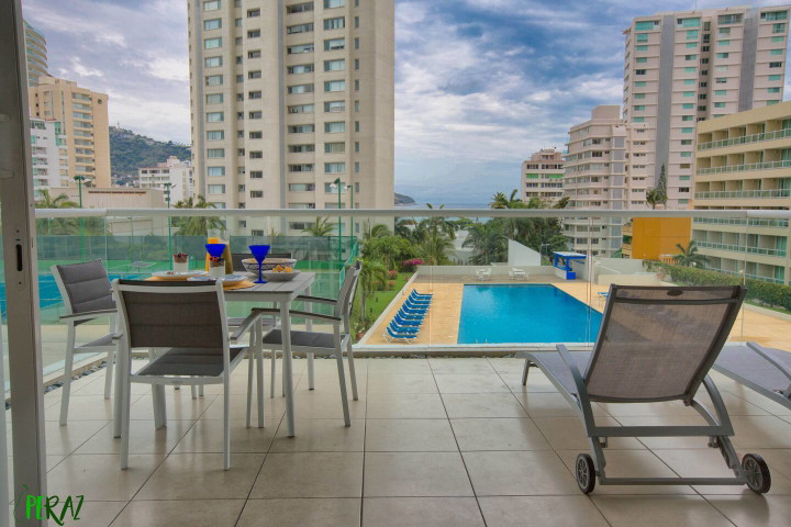 Large Family Space With Terrace Overlooking The Sea - Acapulco
