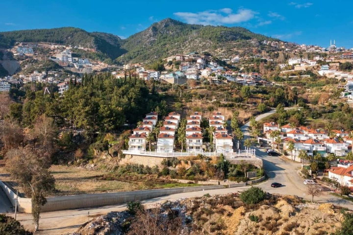 Tepe Resort Villa, 2+1 (1613-12)sea View Pool - Alanya