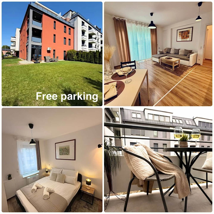 Local-lux F4 Free Parking Balcony - Kecskemét