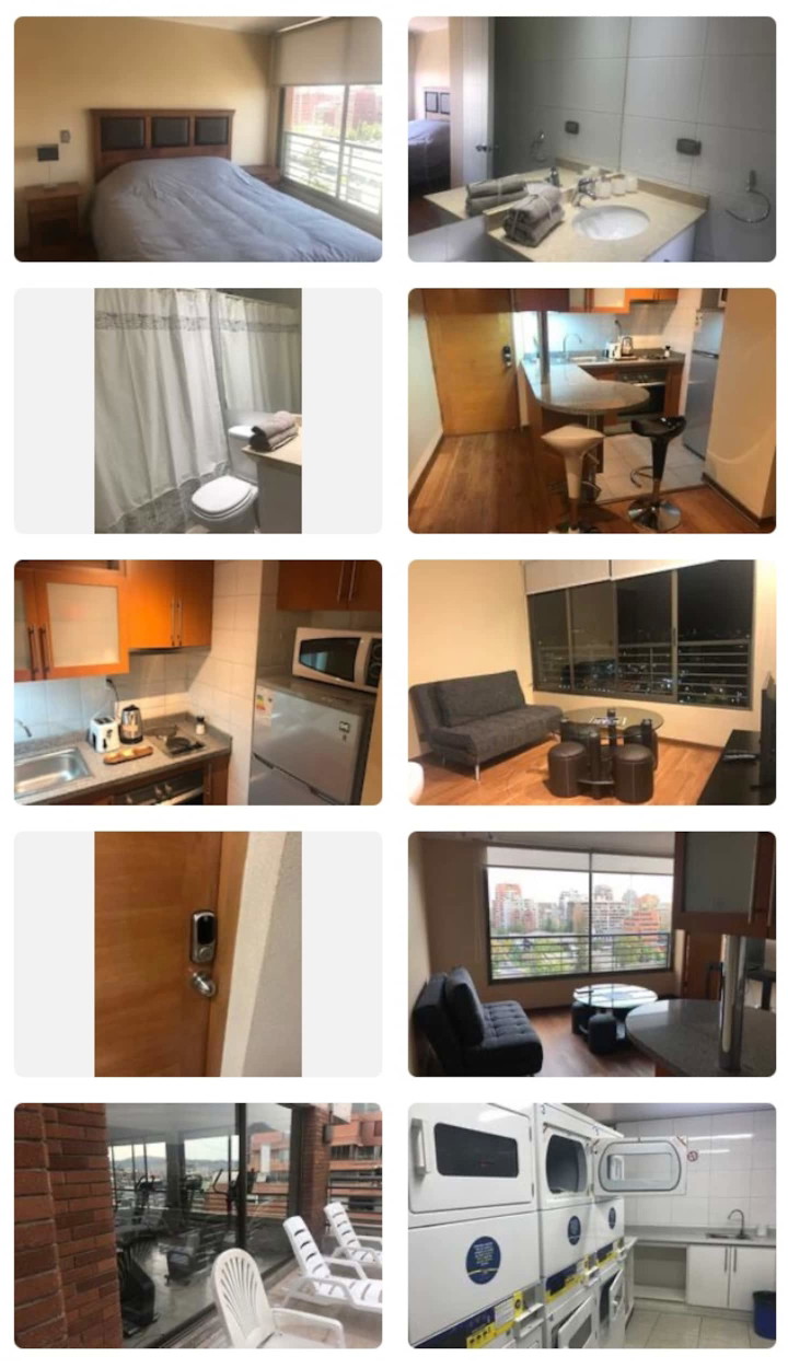 Fully Electric Apartment (4) - Safe Neighborhood - Las Condes