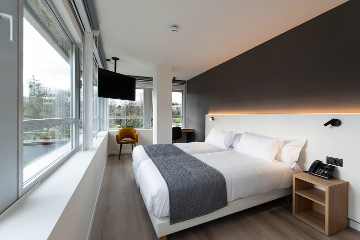 Hotel Distrito Oeste By Limehome | Twin Room - Donostia-San Sebastian