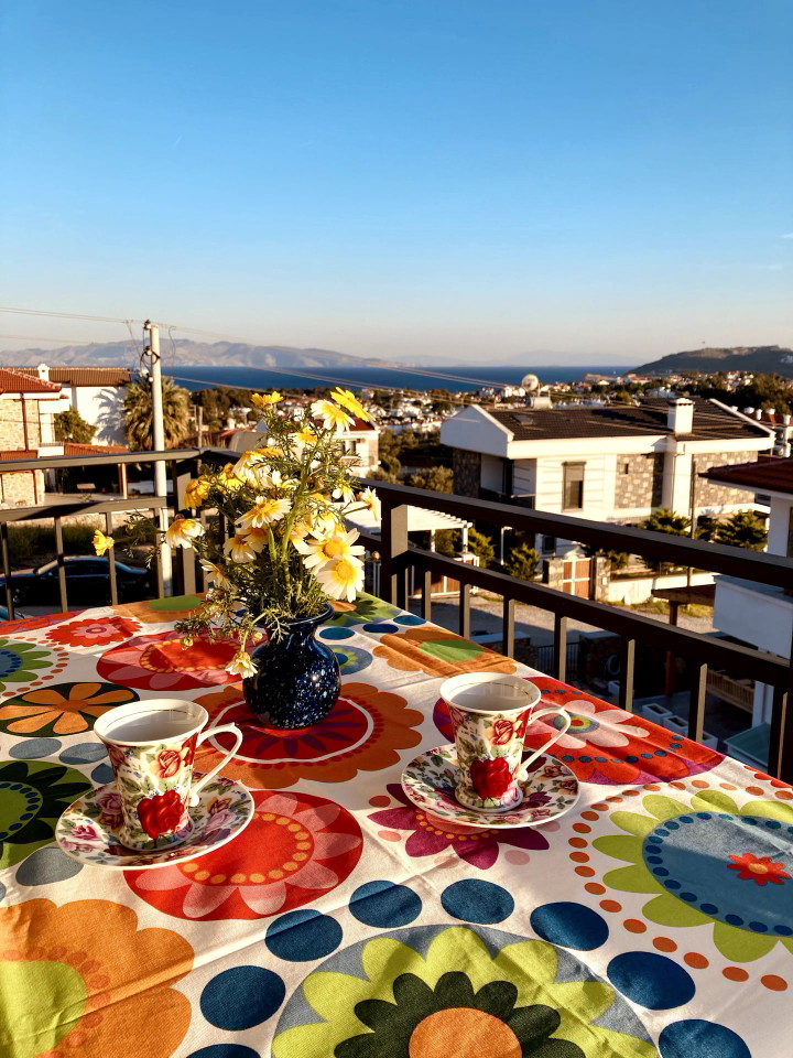 Poyraz Houses / Burgaz Location Apartment With Sea View - Datça
