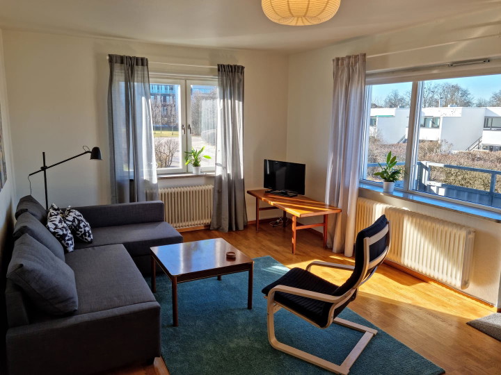 Bright And Nice Apartment With Cozy Garden - Lund