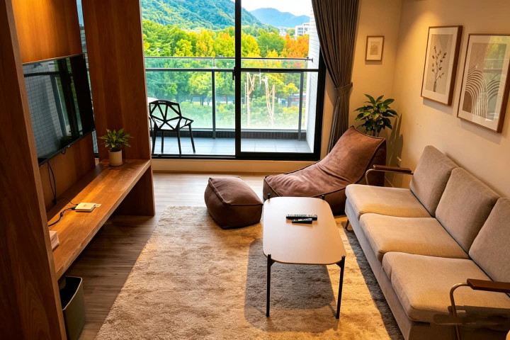Forest-view Seaside Hot Spring Suite (Pet-friendly. Charging Station Available) - Taiwan