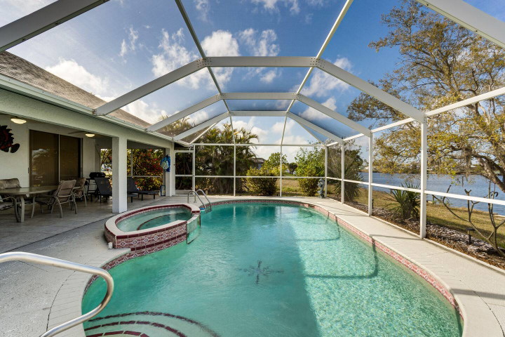 Pool & Dock! Canal-front Port Charlotte Home - Port Charlotte, FL