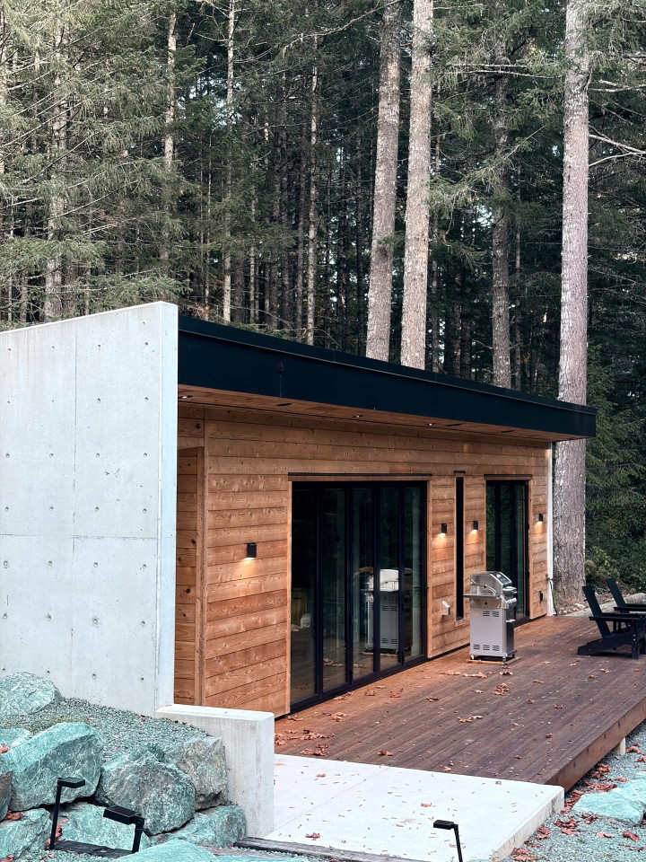 The Goat House | Modern Forest Retreat - Vancouver Island