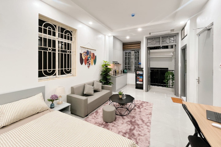 Bright Studio Near West Lake | Self Check-in - Hanói