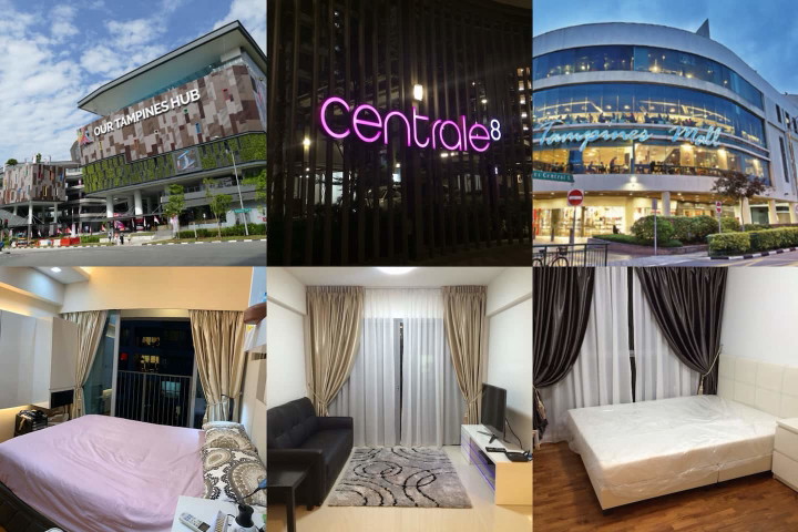 Tampines 4 Bedrooms Flat For Rent  Centrale 8 - Tampines