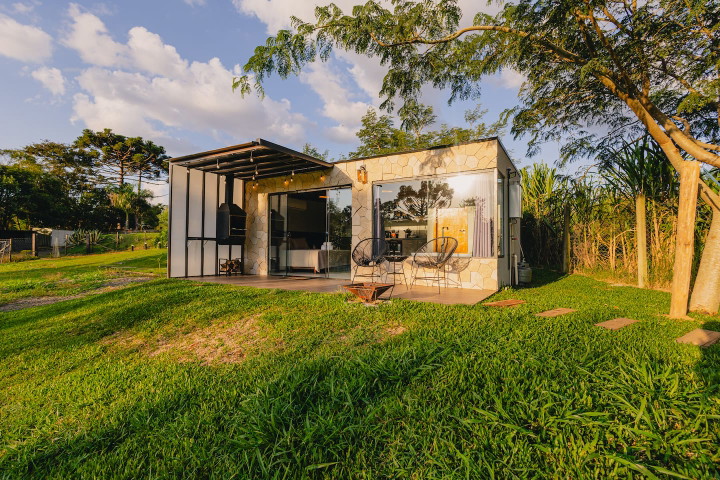 Cozy Cabin With Bathtub And Fire Pit - Brazil