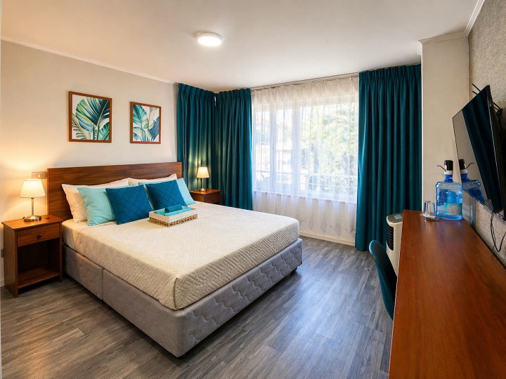 Flat Just Steps From The Metro In Central Santiago - Santiago