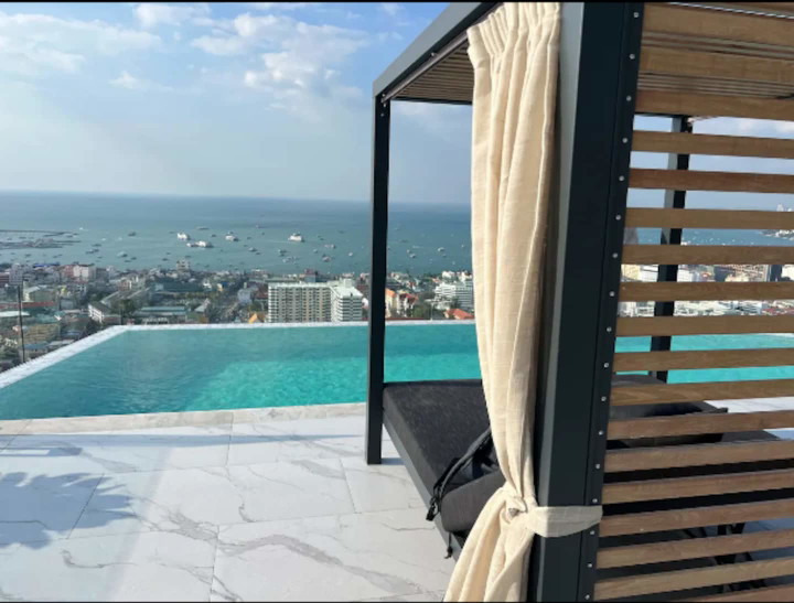 032 1km From The City By The Sea/walking Distance To The Pedestrian Street, Bring Your Suitcase/24-hour Security - Thailand
