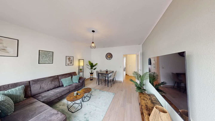 2 Bedroom + Office Near Messe, Stadium & Airport - Frankfurt
