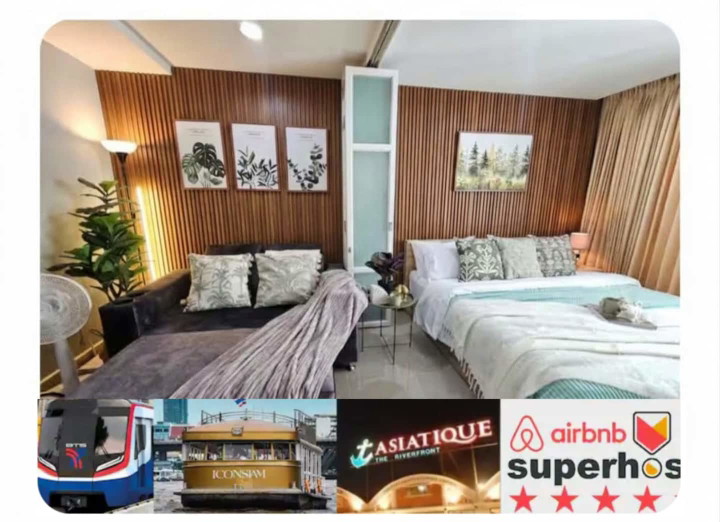 A119center 2beds Bts 8min Pier Asian Icon Siam - Bangkok