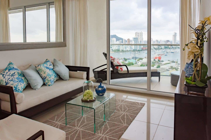 Amazing View 1br W/ Infinity Pool & Gym | H2 Tower - Cartagena