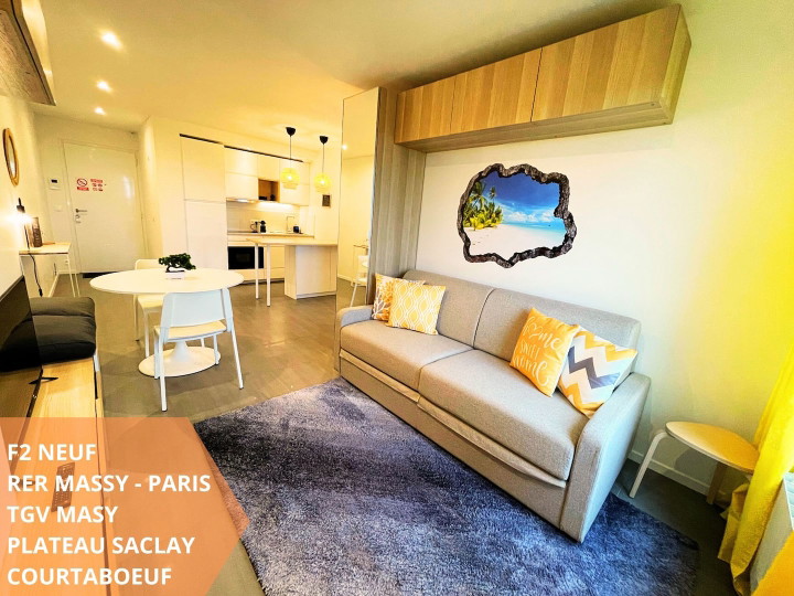 T2 Calme Avec Bureau - Courtaboeuf 5 Min - Brétigny-sur-Orge