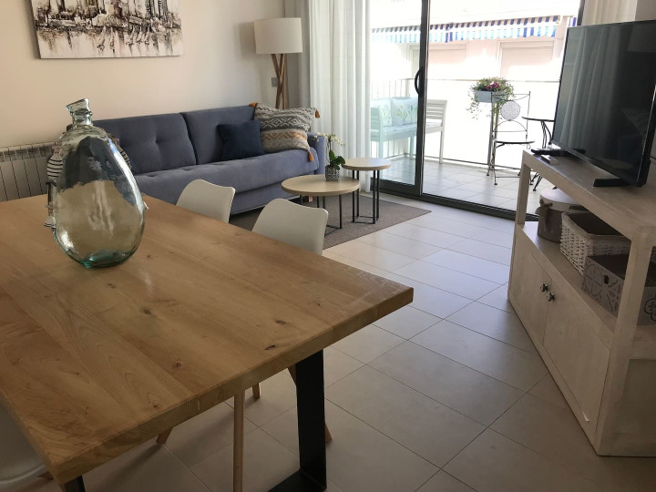 Apartamento Balmins, Completamente Equipado A 50 Mts De La Playa De St.sebastia - Sitges