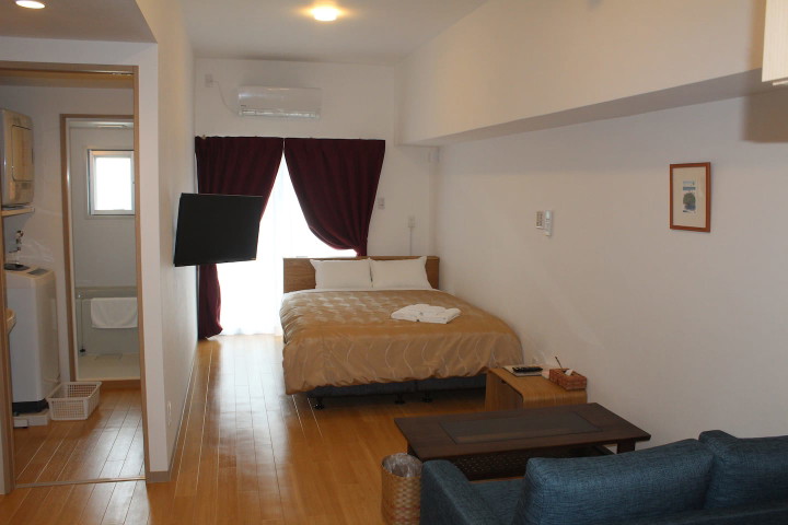 キッチン付きワンルームアパートメントーM's Stay Okinawa Studio Room - 沖縄市
