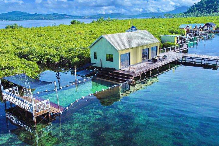 The Barnhaus.  Dive Intothe Sea Right From The Bed - 