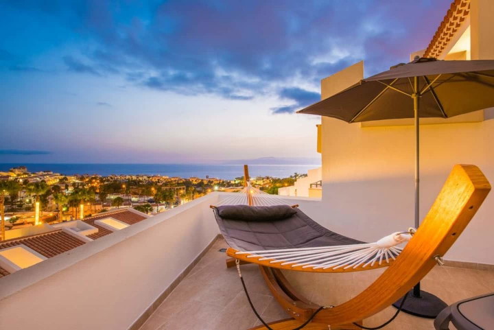 Deluxe 1br Apartment With Sea View And Big Terrace - Costa Adeje