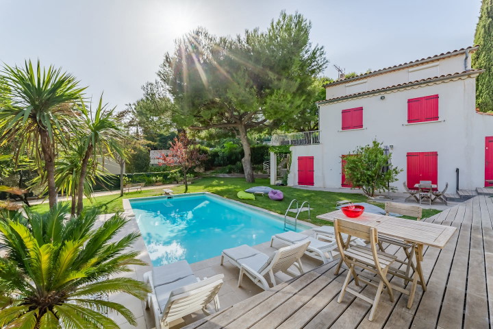 Le Rêve Bleu. Piscine Jardin 8 Personnes - Cassis
