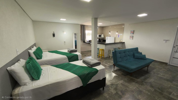 Complete And Quiet Loft In A Gated Community! - Águas de Lindoia