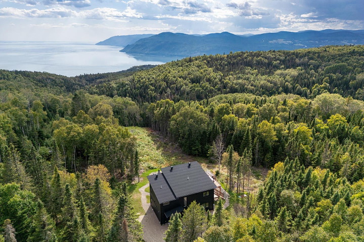 Le Versant Sud 7 : Jacuzzi, Sauna Et Vue Sur La Rivière - Charlevoix