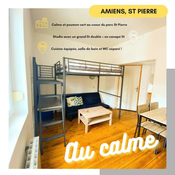 2 Beds In Front Of The Entrance In St Pierr Park ! - Amiens
