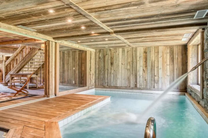 Chalet Isolé 520m2 Piscine Intérieure Sauna Cinema - Flumet