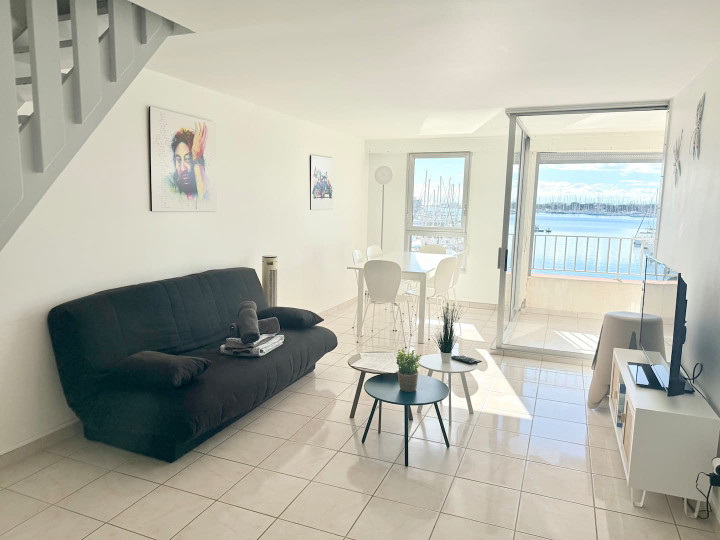 Le Balcon Du Port - Duplex With Sea View - Parking - Agde