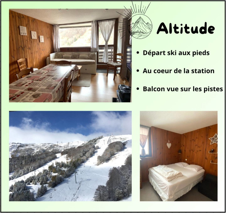 App 4/5 Pers Au Pied Des Pistes - Lac de Montcineyre