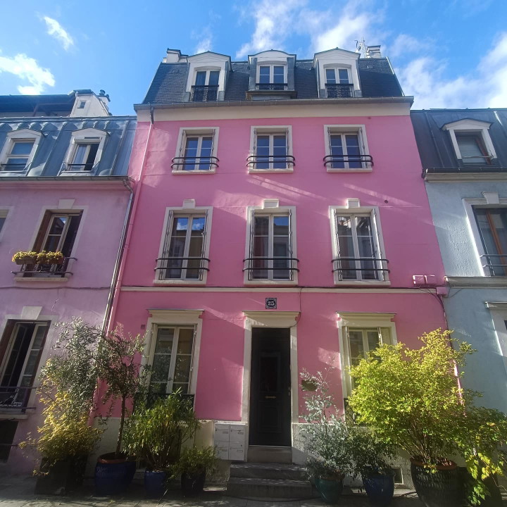 Bel Appartement Dans Une Maison Rose 2ème éTage - Paryż