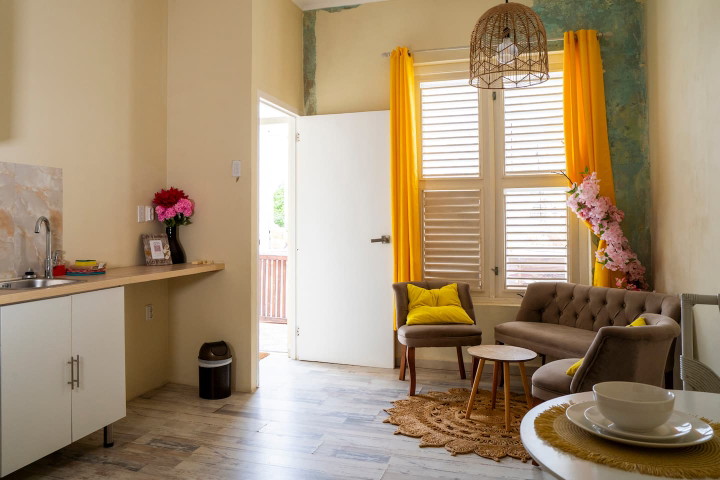 Luna 1br Apartment For 4 In Otrobanda - Curaçao