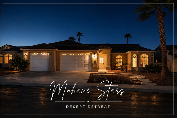 Desert Retreat | Fire Pit | Trailer Parking |Views - Bullhead City, AZ