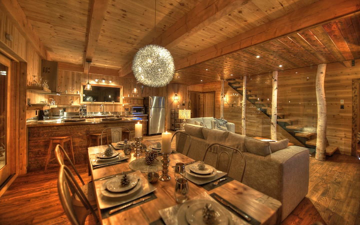 Chalet Les Bouleaux Ski & Nature @ Mont Grand Fonds - La Malbaie