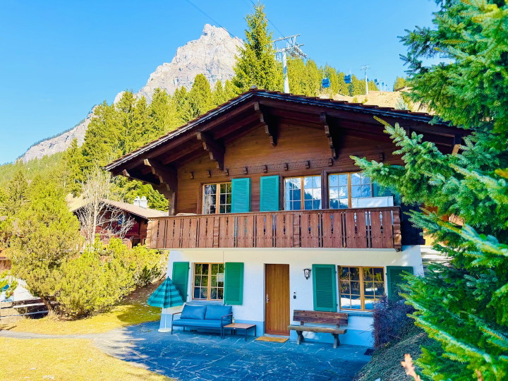 Chalet Sternli 1  Top Floor With Stunning View - Kandersteg