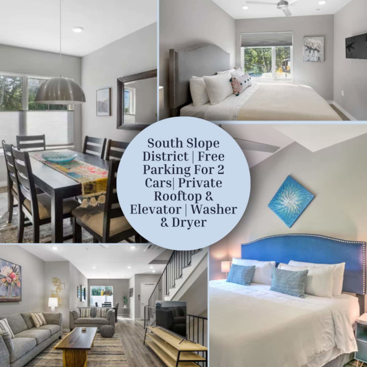 Modern South Slope Townhome With City Views - Weaverville, NC