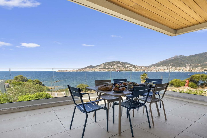T3 Moderne Avec Terrasse Vue Mer - Proche Plage - Ajaccio