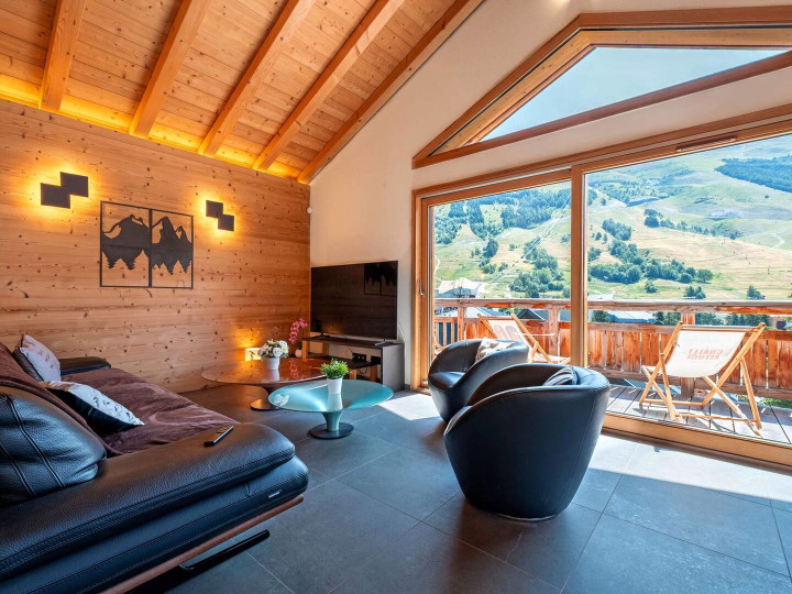 Chalet Spacieux, Vue Panoramique - 8 Pers. - Les Deux Alpes