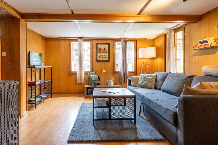 Bel Appartement Dans Un Chalet Alpin En Bois, Très Bien éQuipé - Adelboden
