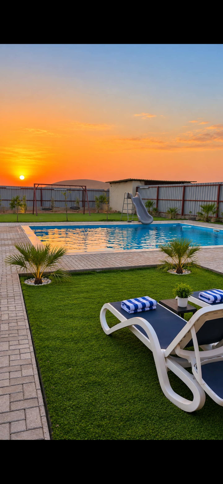 Rest House Between The Desert With A Private Pool - United Arab Emirates