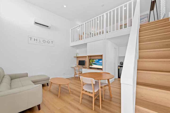 Stylish Loft Studio | Coastal Escape For Couples - The Entrance