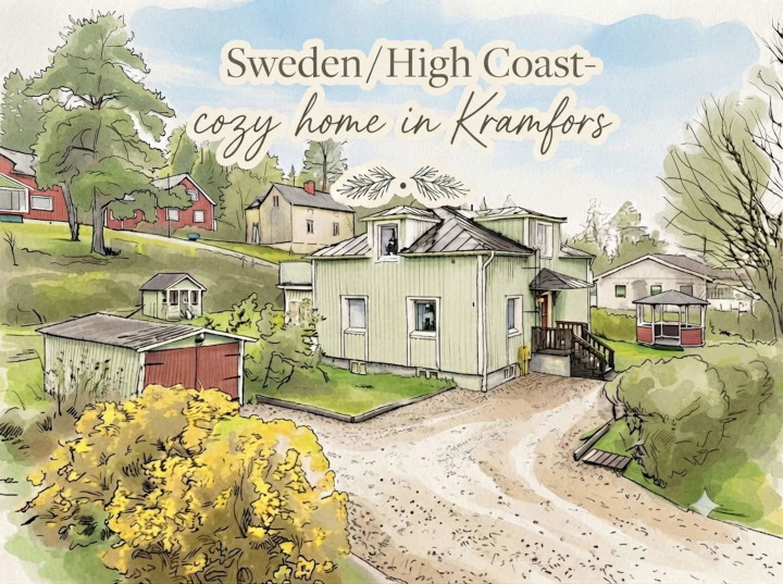 Maison à Kramfors Pour Le Travail Et Les Voyages - Haute Côte - Suède
