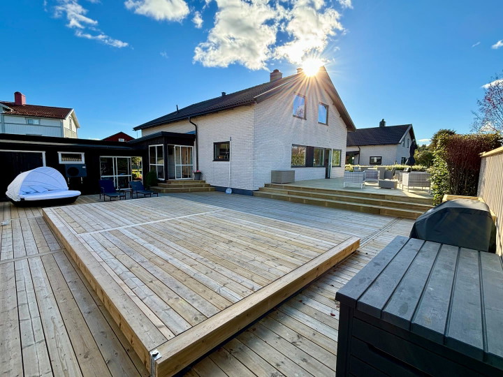 Modern Villa Med Pool. - Umeå