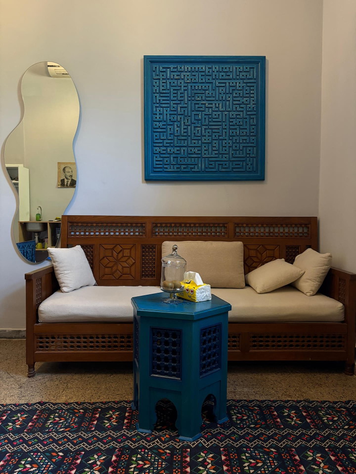 Cozy Blue Studio With Private Garden  Unit 1012 - Cairo
